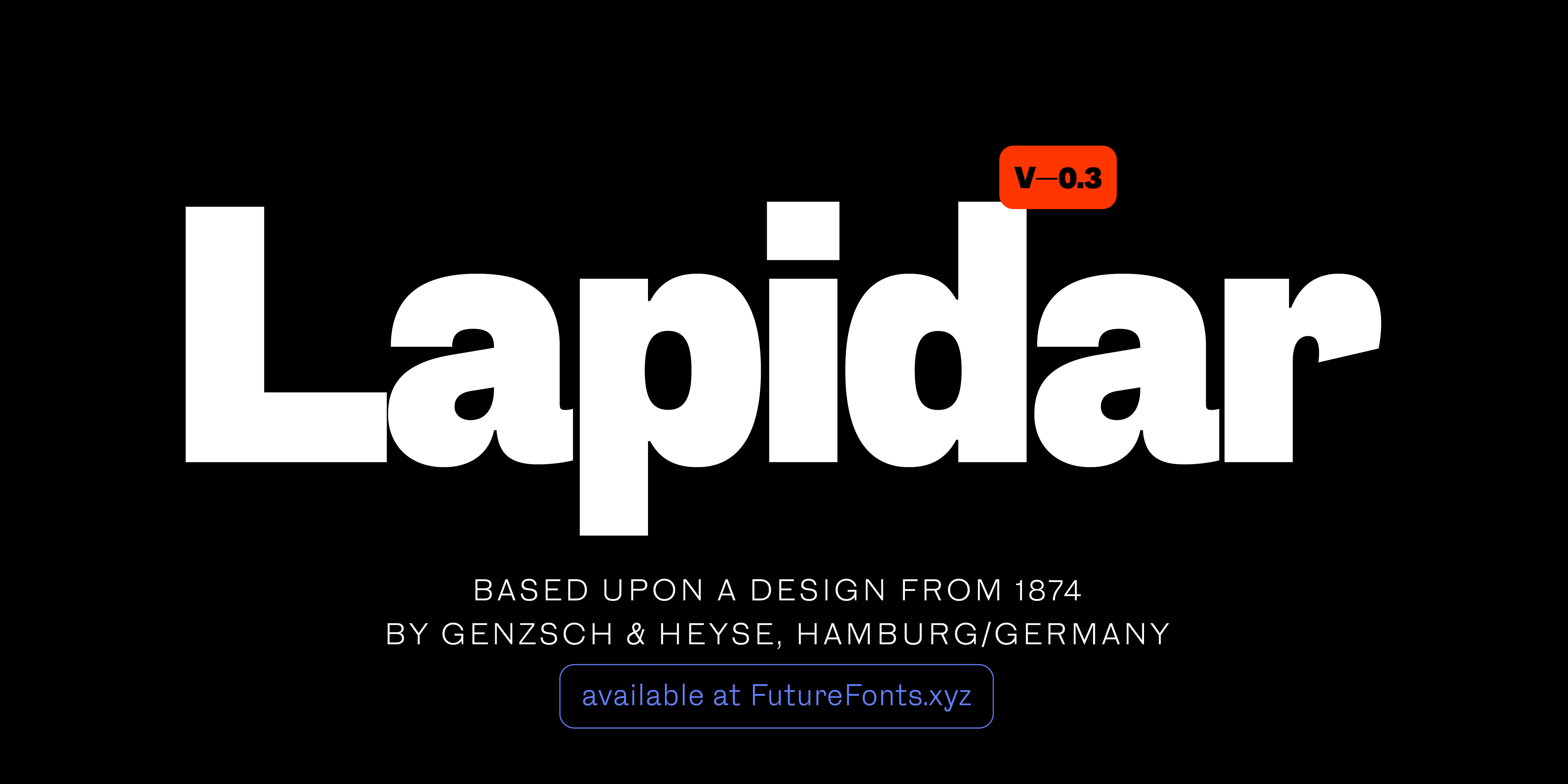 Lapidar Typeface Family