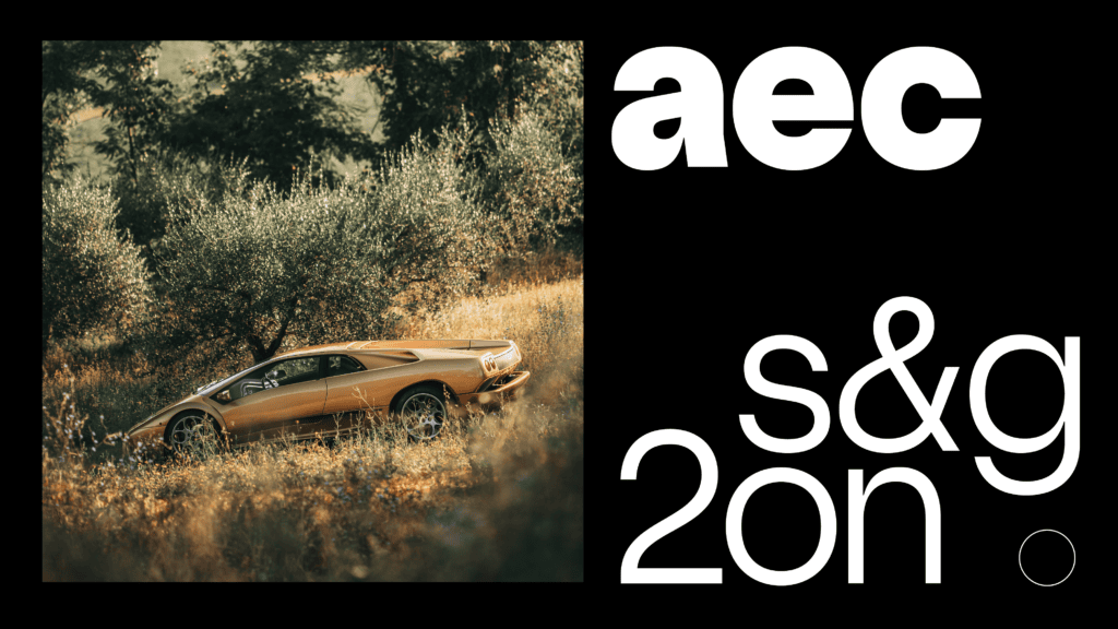 Lamborghini Corporate Typeface