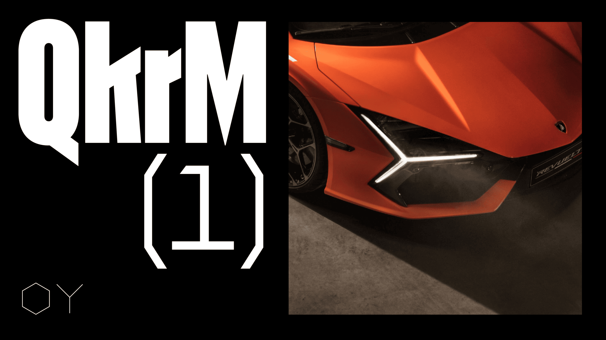 Lamborghini Corporate Typeface