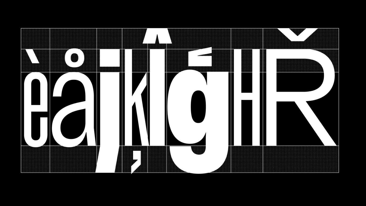 Lamborghini Corporate Typeface